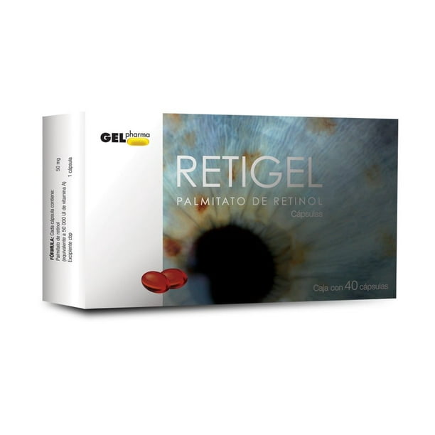 RETIGEL 50MG CAP C40 TOALLA PIEZA | Bodega Aurrera en línea