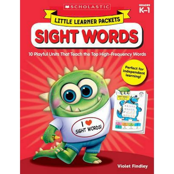 Pre-Owned Little Learner Packets: Sight Words: 10 Playful Units That ...