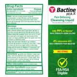 Bactine Max First Aid Pain Relief Spray with 4% Lidocaine, 5 fl oz HSA ...