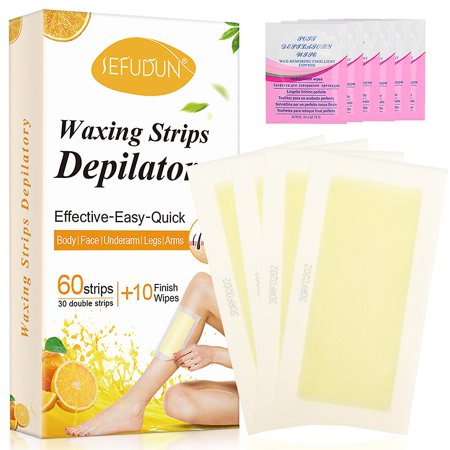 Sefudun Single Piece Double-sided Depilation Wax Paper 60 Paste ...
