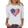 ChaoHeng Womens Casual Tops 3/4 Sleeve Womens Casual Tops 3/4 Sleeve ...