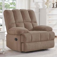 Cambridge Telluride Leather Rocker Recliner in Oxblood - Walmart.com