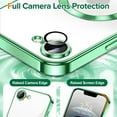 CFHADD-Magnetic Clear for iPhone 16e Case with Camera Lens Protector ...