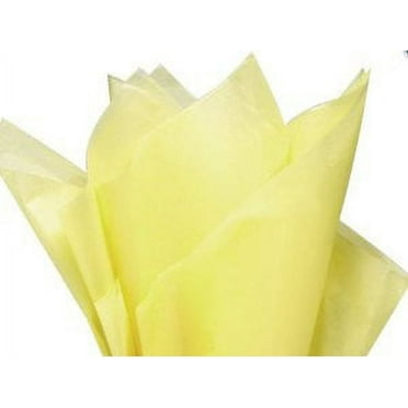 Yellow Tissue Paper, 15"x20", 100 ct - Walmart.com