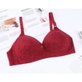 Bras for Women Bra Gathered Cup Adjustable Underwear Set for Women Size ...