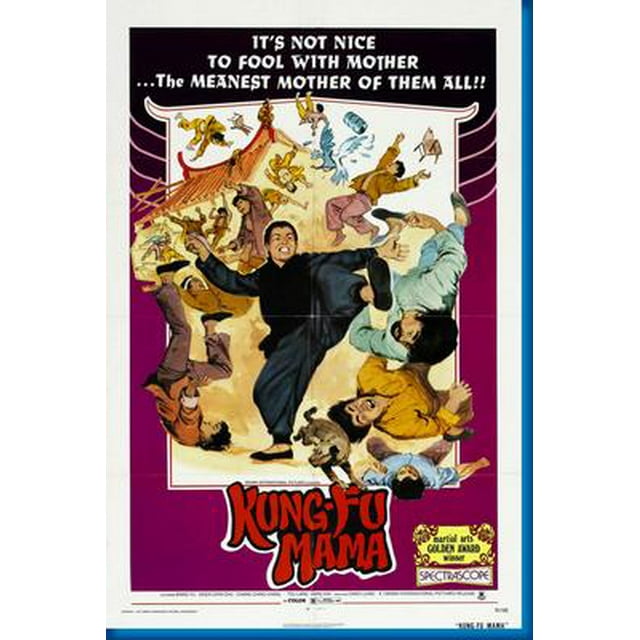 Kung Fu Mama Movie Poster 24x36 Unframed, Age: Adults, Rectangle Z ...