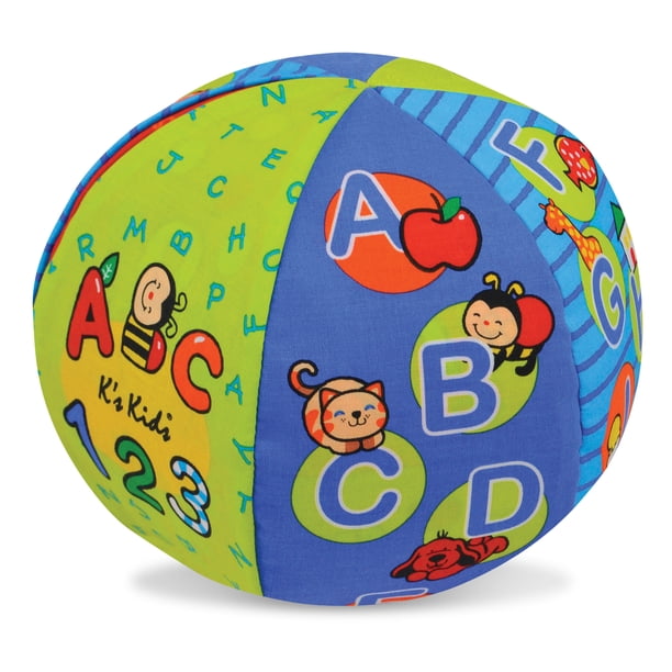Melissa & Doug K's Kids 2-in-1 Talking Ball Educational Toy - ABCs and ...
