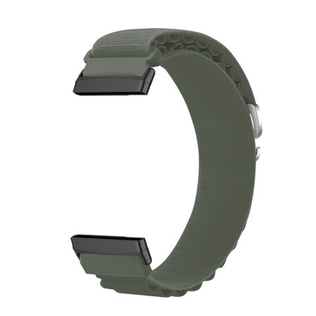 Nylon Watch Band For Versa 4 3 Sense 2, G Hook Smartwatch Strap With ...