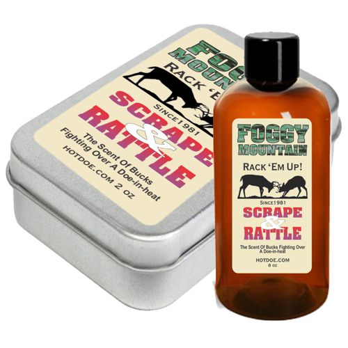 Foggy Mountain Scrape and Rattle Buck Lure - 2 oz Bottle - Walmart.com