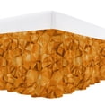 Abstract Geometric Bed Skirt Bed Skirts California King Size 16 Inch ...