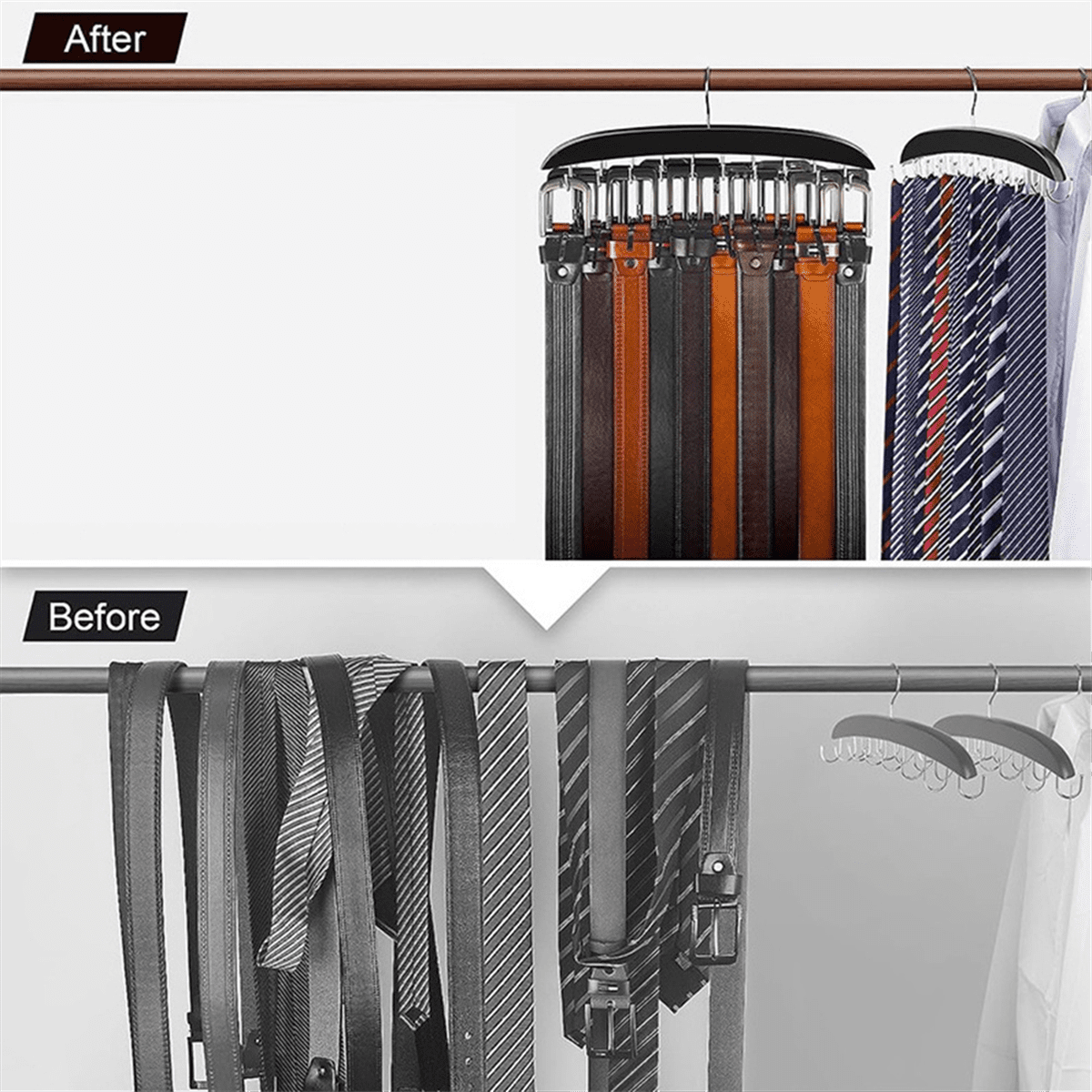 Click here for Unbranded Belt Hanger Belt Organizer Closet Access... prices