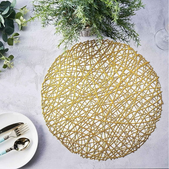 Gold Paper Placemats