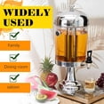 3 Pcs 2 Gallon Drink Dispensers for Parties, Beverage Dispenser with ...