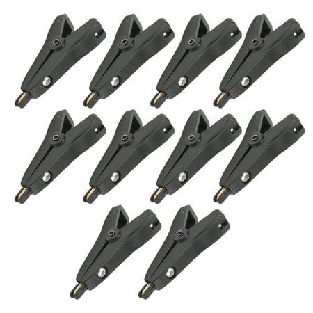 Insulated Clips, 2 Poles Electronic Test Clamp Portable 10Pcs ABS ...