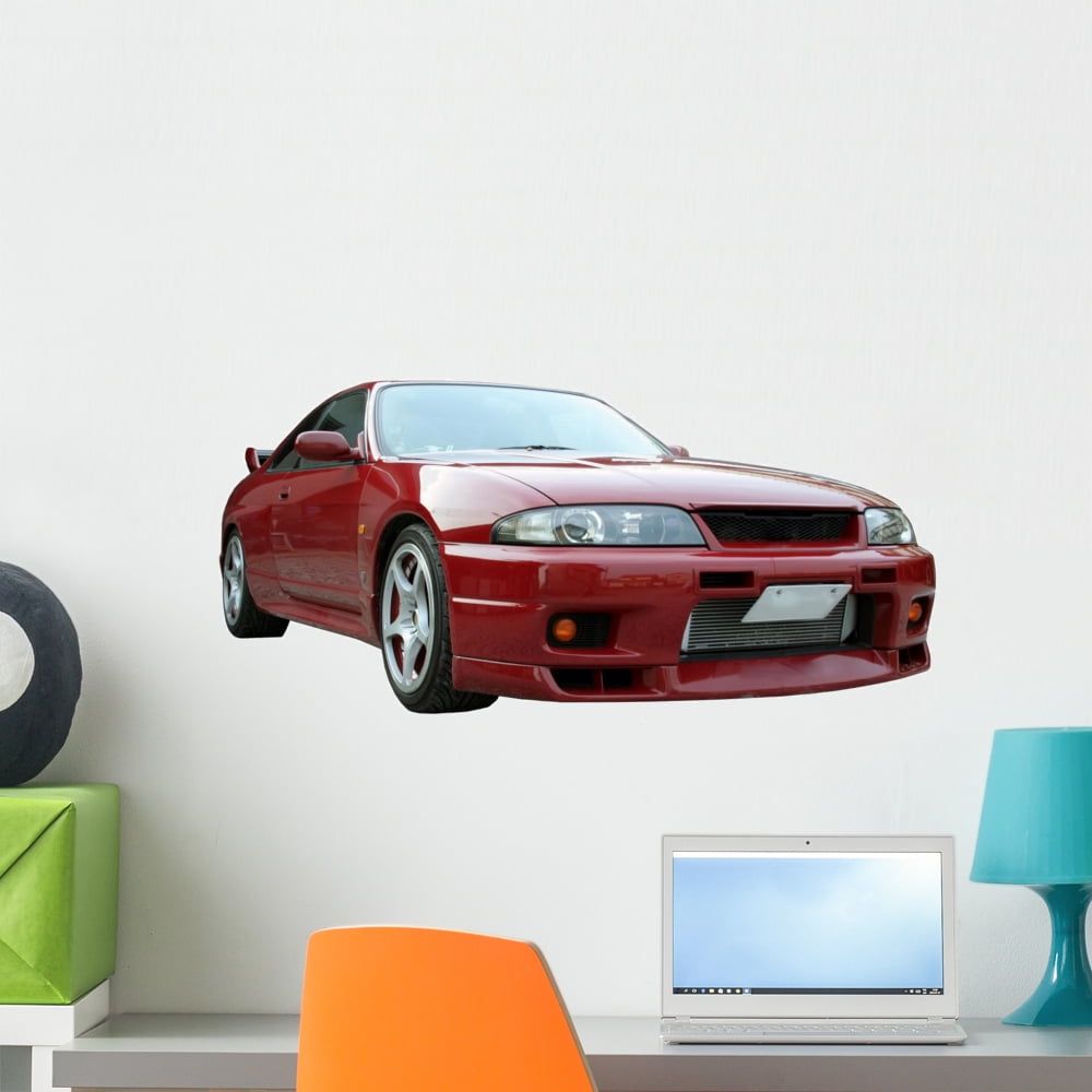 Skyline Gt-r Wall Mural by Wallmonkeys Peel and Stick Graphic (24 in W ...