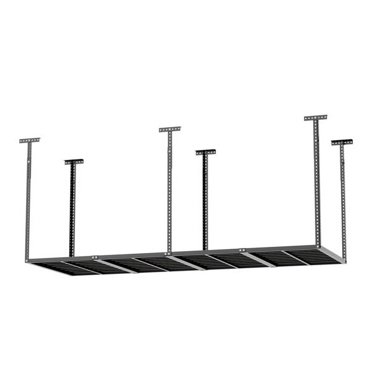 eShelf 4X4 ft Lifting Ceiling Garage Storage Rack, Up to 300 Lbs ...