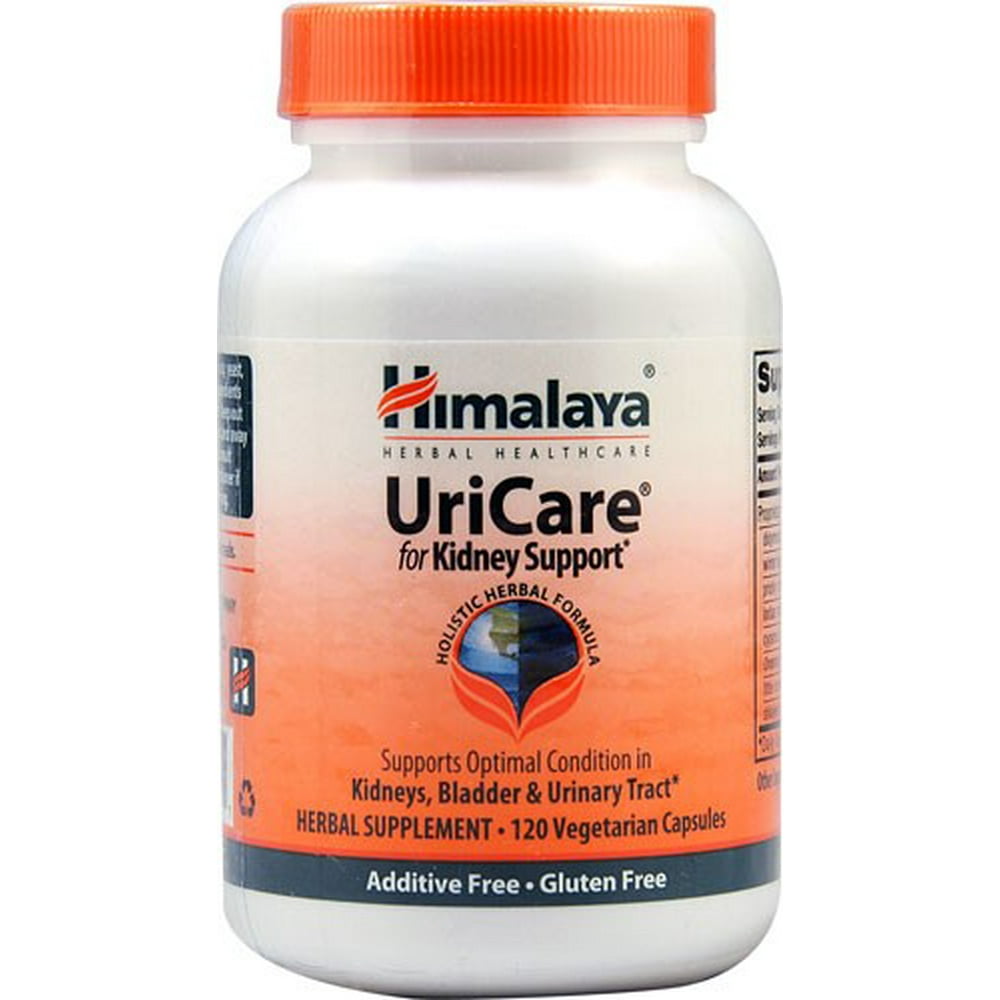 Himalaya Herbal Healthcare UriCare Vegetarian Capsules, 120 Ct ...