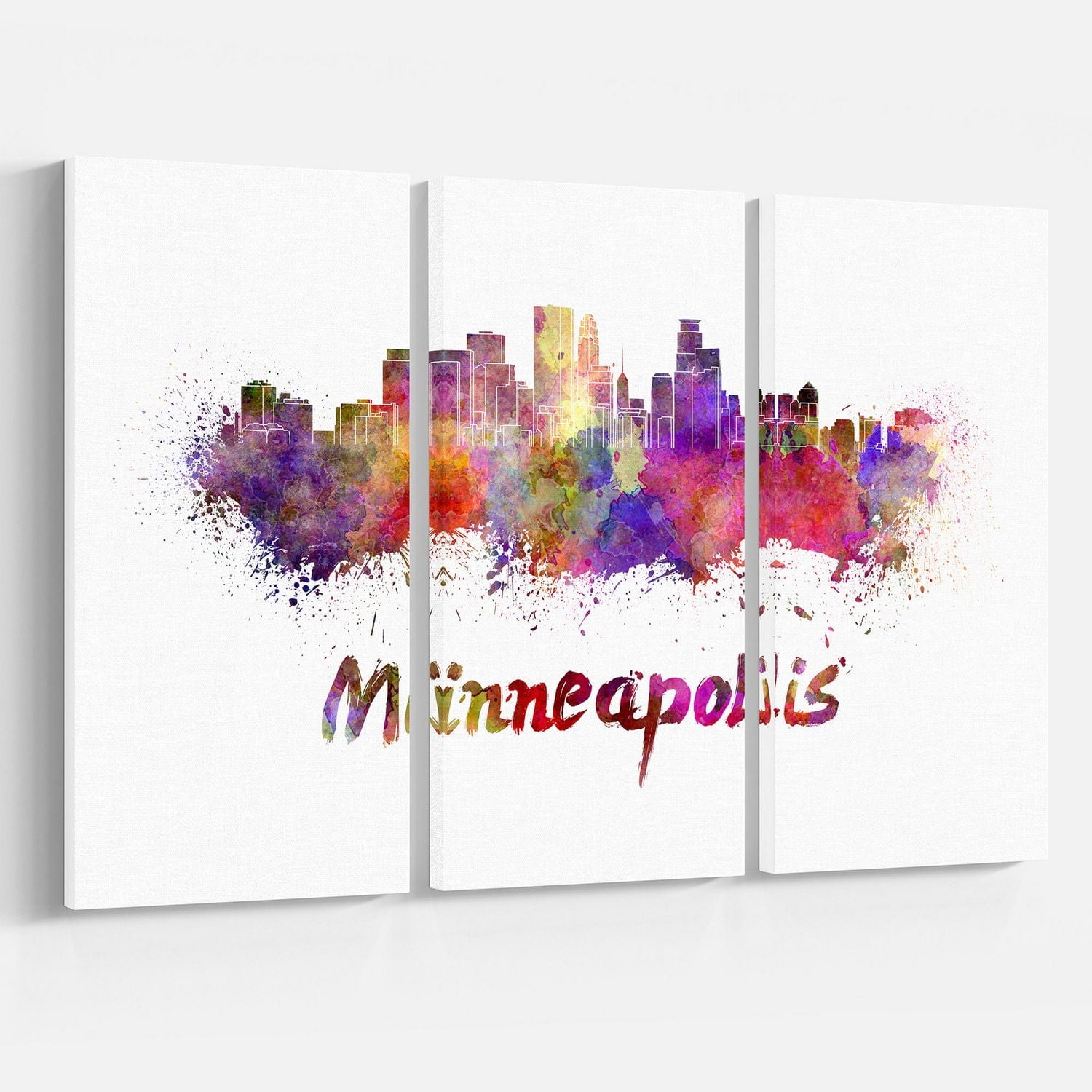 Click here for Designart Design Art Minneapolis Skyline Canvas Pr... prices