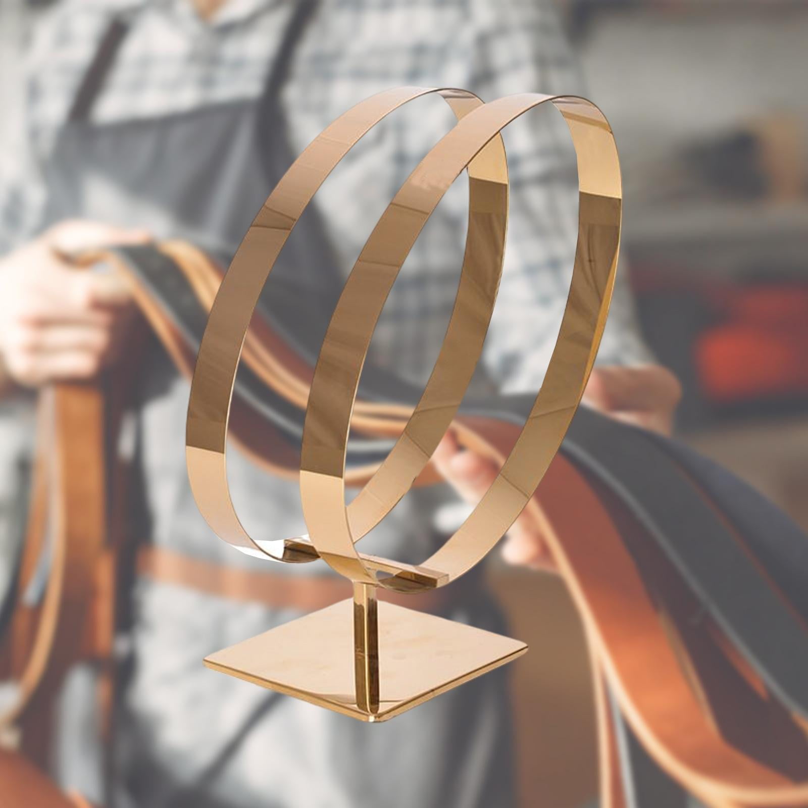 Belt Display Stands Double Loop Display Shelves Decorative Shelf ...