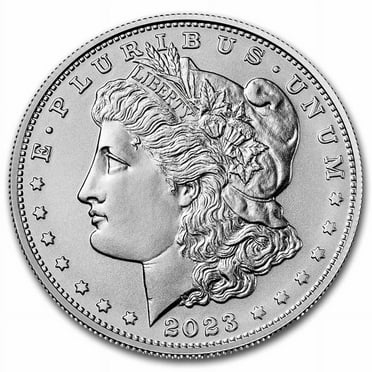 2021-(CC) Silver Morgan Dollar (CC Privy, Box & COA) - Walmart.com