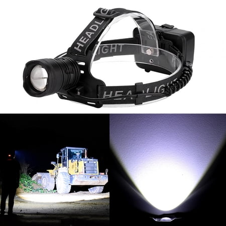 Head Lamp, Head Flashlight Head Light, High Bright For Patrolling ...