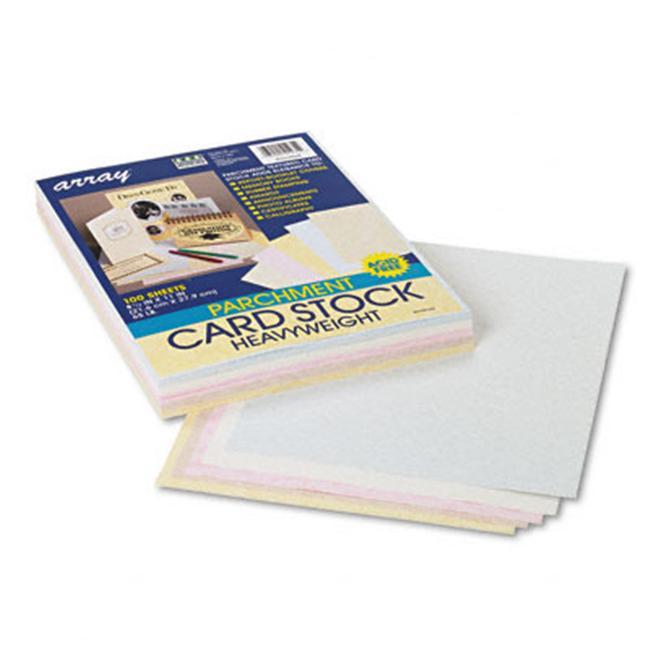 Pacon Array Card Stock- Assorted Parchment Colors - Letter - Walmart.com