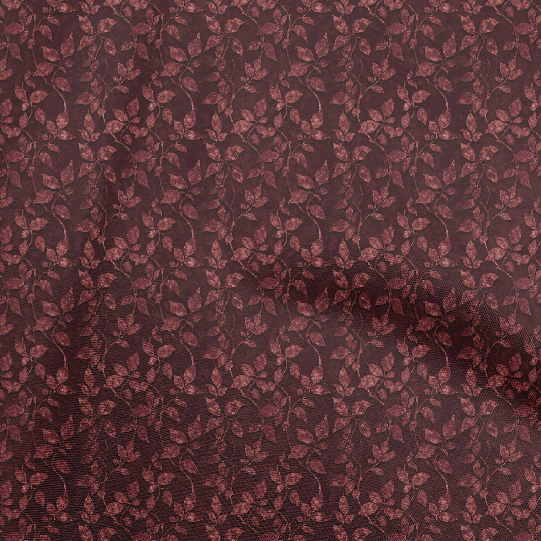 oneOone Viscose Chiffon Maroon Fabric Aian Batik Dress Material Fabric ...