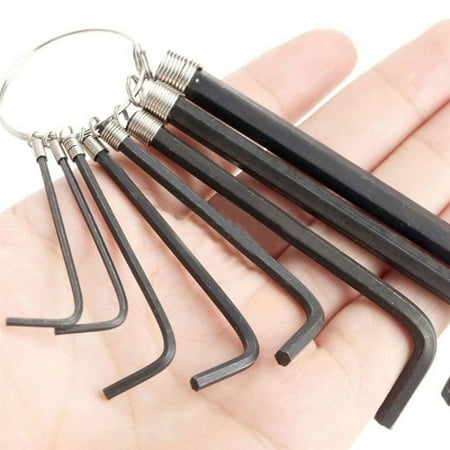 Essen 8Pcs/Set Hex Key Set Useful Hangable Easy-cleaning Socket Wrench ...