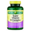 Spring Valley Super Vitamin B-Complex Dietary Supplement Tablets, 250 ...