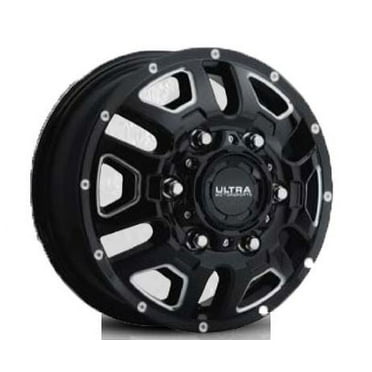 17" Black With Natural Accents Hunter Dually 003 Wheel by Ultra Wheel ...