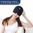 Reusable Hot and Cold Gel Ice Head Wrap – Instant Migraine Relief Cap ...