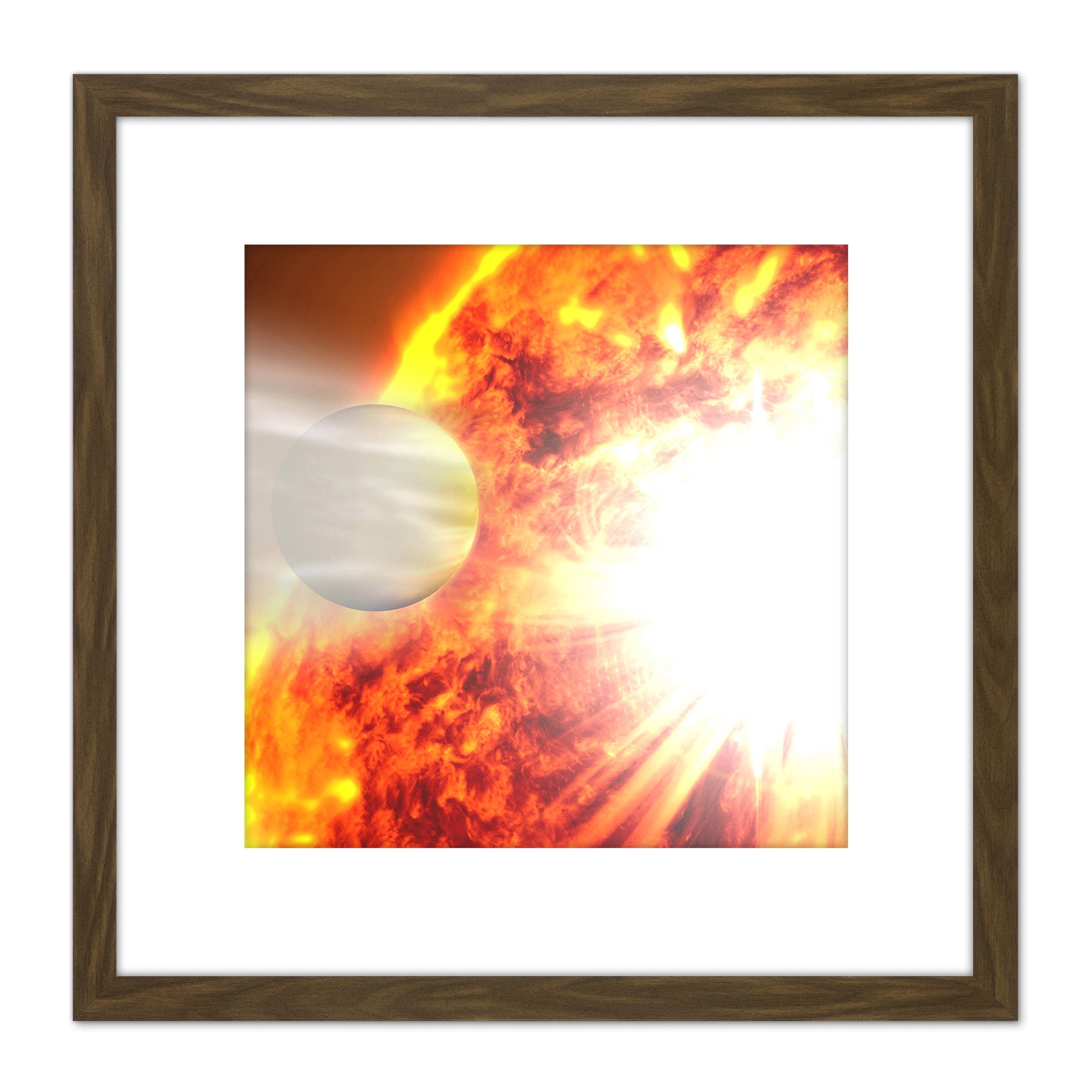 Space NASA Planet HD189733b Atmosphere Star Illustration 8X8 Inch ...
