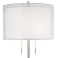 Possini Euro Design Roxie Modern Floor Lamp Standing 65 1/2" Tall ...
