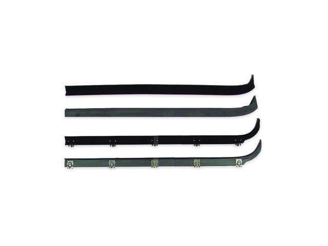 Door Window Guide Felt - Compatible with 1980 - 1986 Ford F-150 1981 ...