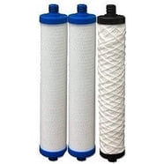 Pure Blue H2O 3 Stage 1:1 Reverse Osmosis Water Filtration System with ...