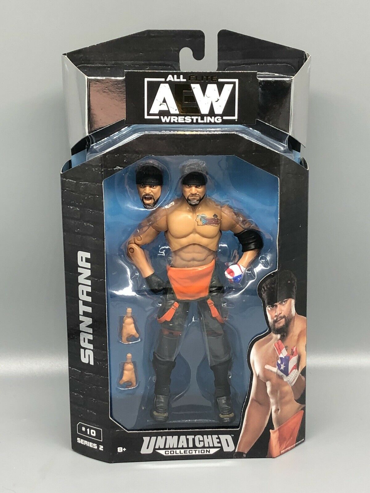 Santana AEW Unmatched Series 2 #10 Action Figure - Walmart.com
