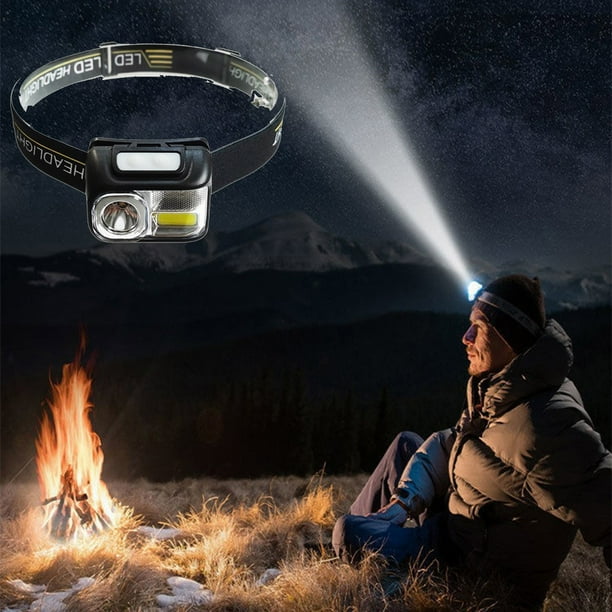 Snorda Inductive Headlights, Rechargeable Night Fishing Lights, Wearing ...