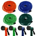D & D Products LLC Expandable Flexible Garden Hose, 25ft-100ft, 7 ...