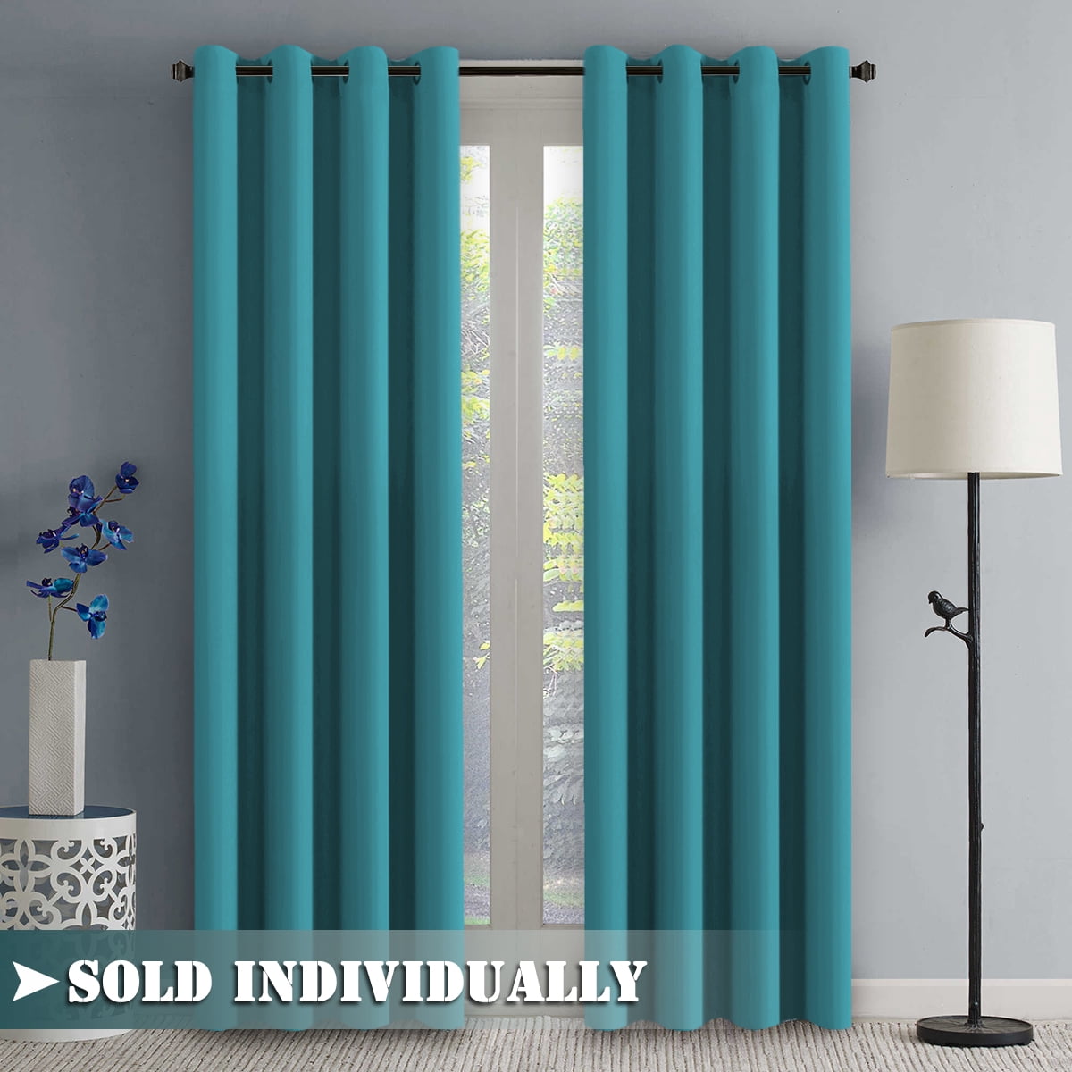 FlamingoP Blackout Ultimate Performance Solid Pattern Drape, Light ...