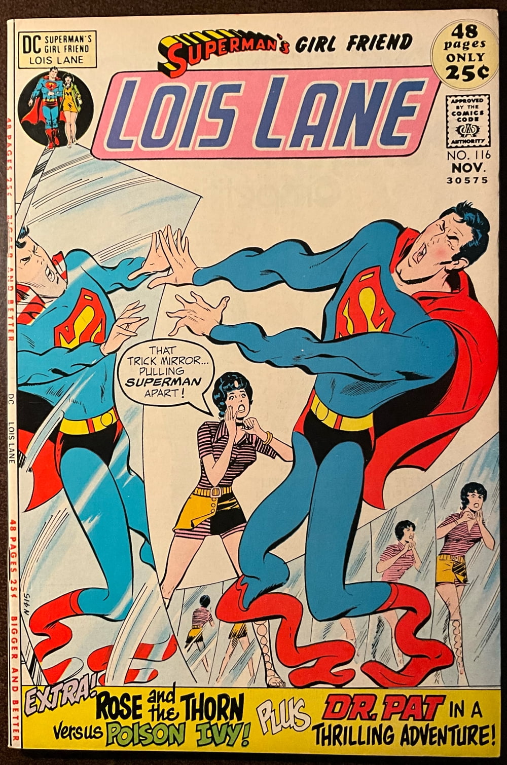 Superman's Girlfriend Lois Lane #116 Comic Book - Walmart.com