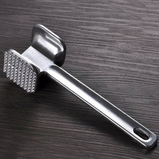 1 Pc Aluminium Metal Meat Mallet Tenderizer Steak Beef Chicken Hammer