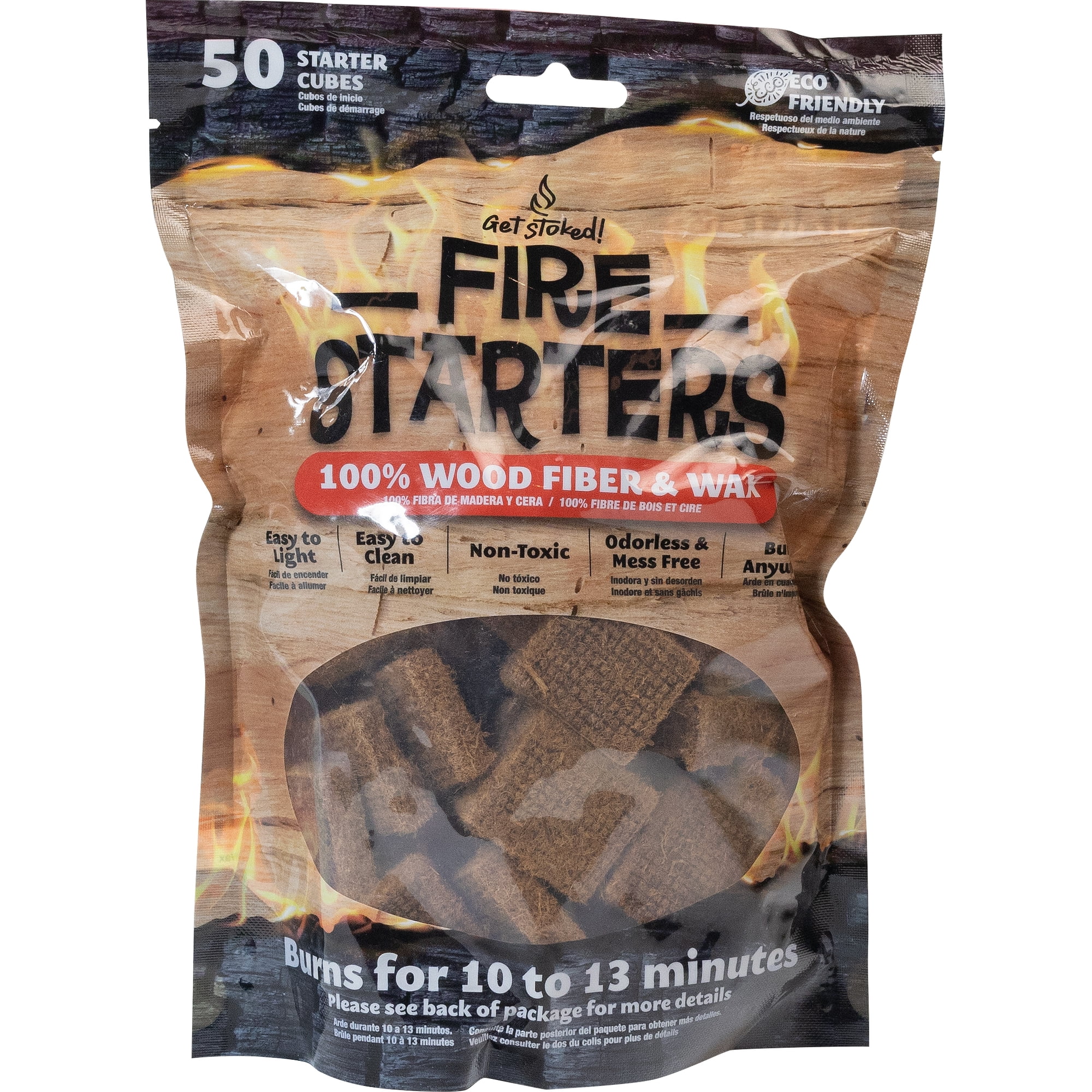 Click here for Get Stoked Fire Starters - 100 Woodfiber & Wax - 5... prices