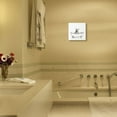 Stupell Industries Wooly Sheep in Bath Tub Farm Animal Bathroom Wall ...