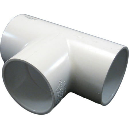Schedule 40 PVC 2 Inch Tee - Walmart.com