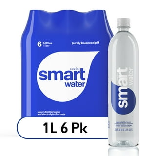 smartwater vapor distilled premium water, cucumber lime, 23.7 fl oz, 12 ...