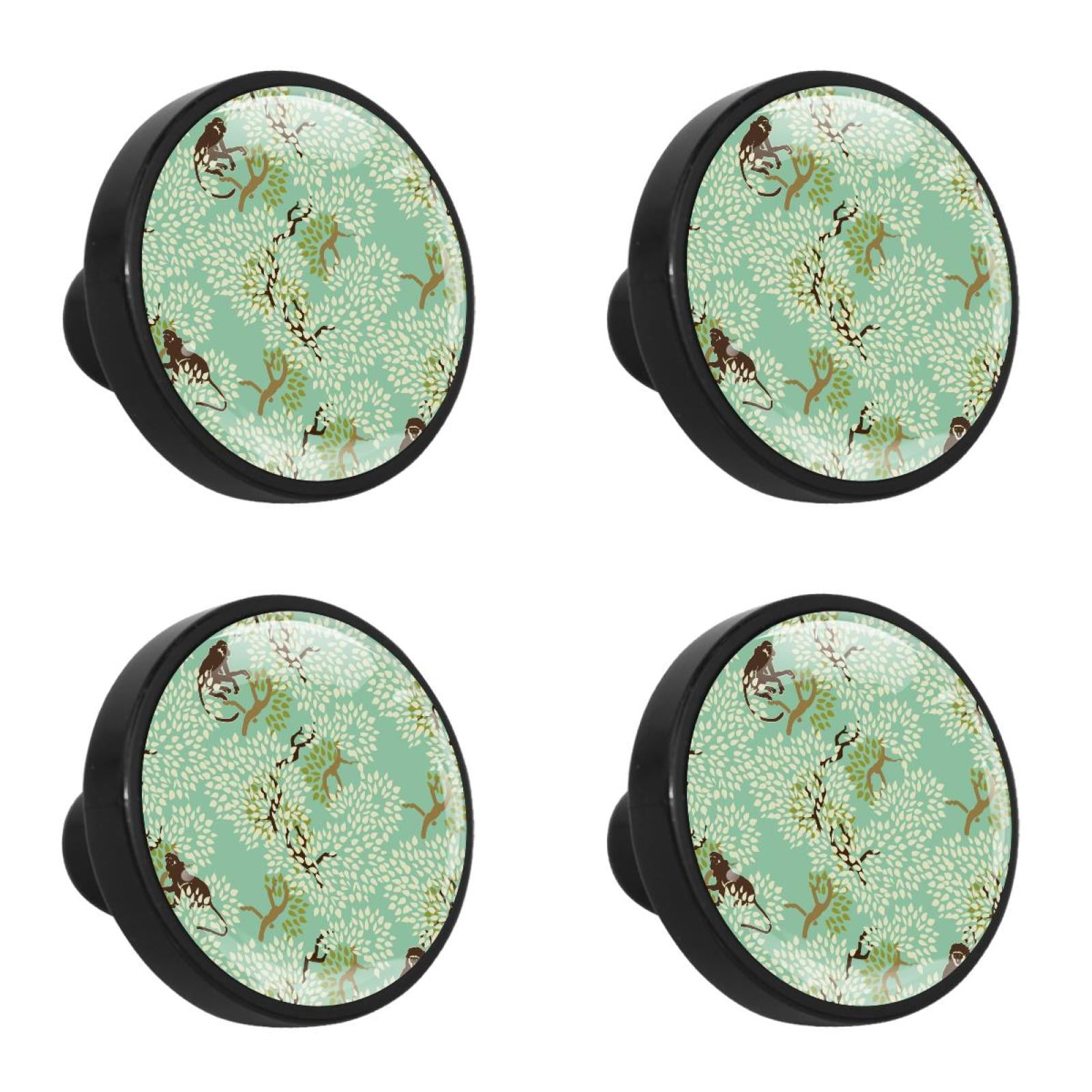 4 Pcs Cheeky Monkey Knobs for Kitchen Cabinet Cupboard Dresser Bookcase ...