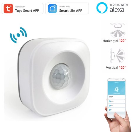 TILIYHELLO WIFI PIR Motion Sensor Detector Movement Sensor Smart Life ...