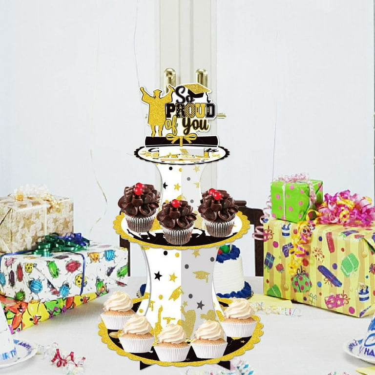 Graduation Cupcake Display
