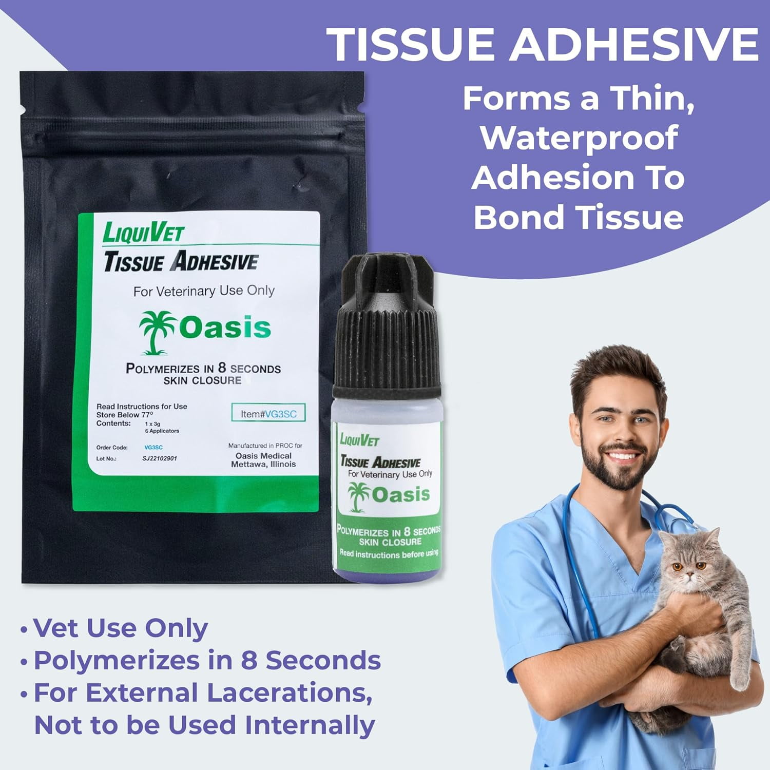LiquiVet 8-Second Tissue Adhesive, Wound Skin Philippines | Ubuy