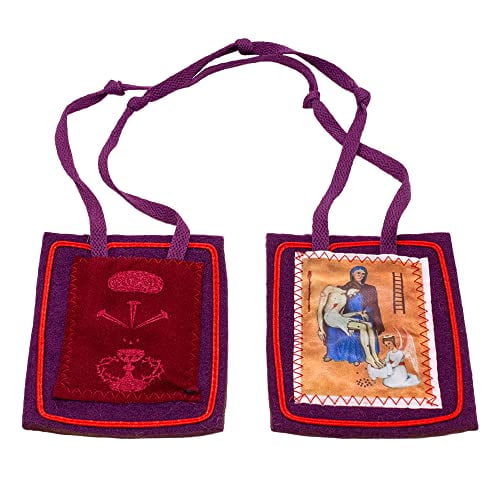 Purple Scapular of Marie-Julie Jahenny - Walmart.com